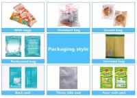China Automatic 5.5kw Pillow Type Packing Machine 50hz With Coding Machine Optional for sale