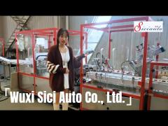 PLC Automatic Control Cartoner Packaging Machine Multi Head Feeding For Bottle