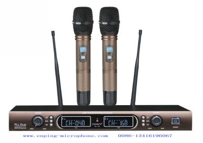 China LS-100 wireless microphone system UHF IR selecta ble frequency PLL AUTOMATIC INDUCTION  competetive price rack ear for sale