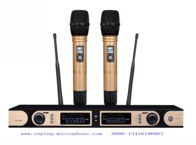China LS-400 wireless microphone system UHF IR selecta ble frequency PLL AUTOMATIC INDUCTION  competetive price rack ear for sale