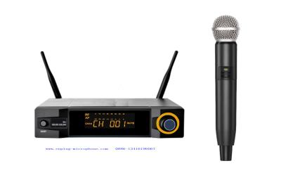 China LS-807 ture diversity  UHF singel channel  wireless microphone system /new style for sale