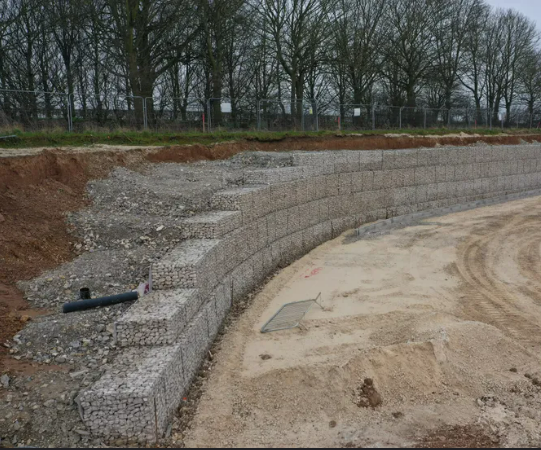 Gabion basket for erosion control
