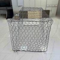 Quality Stacking Securely Hot Dipped Galvanized Retaining Wall Gabion Basket Mesh 2x1x1m for sale