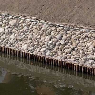 China Woven Gabion Cage Hydraulic Engineering Rockfall Barrier Heavy Duty Rustproof for sale