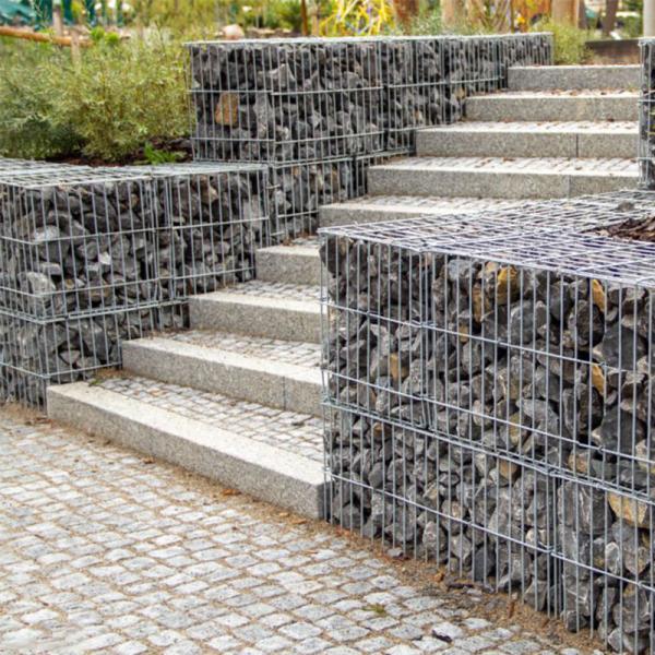Quality Heavy Duty Welded Gabion Baskets ISO CE Certified Landscape Mesh For Retaining Walls for sale