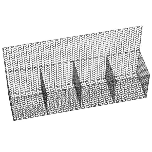 Quality Permeable And Hydrostatic Pressure Resistant Gabion Cage Wall For Riverbed Protection And Landslide Control for sale