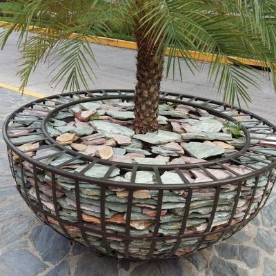China 2m Length Galvanized Steel Gabion Fence Panels With 220-300g/M2 Zinc Coating for sale