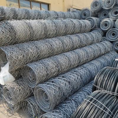 China Hexagonal Mesh Rock Fall Protection Mesh Gabion Wire Mesh Roll Customized for sale