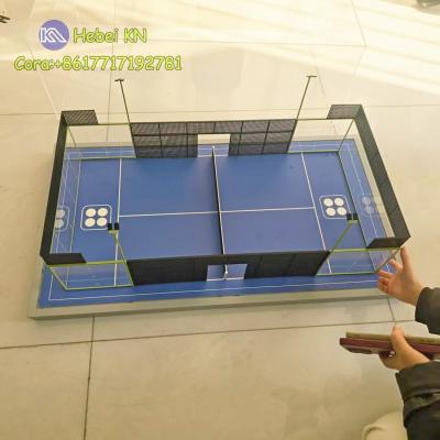China Customized Color Multifunction Commercial Padel Court In Russia for sale