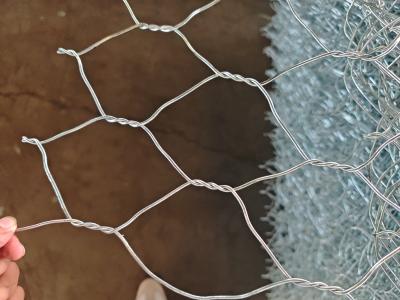 China Robust Galvanized Woven Mesh Cage for Stone Filled Retaining Gabion Structures for sale