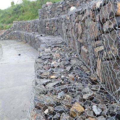 China Heavy Duty Galvanized Gabion Mattresses / gabion Kit for Garden Slope Protection & Landscaping for sale