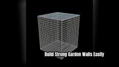 Welded Gabion Basket for Garden Retaining Wall & Landscape