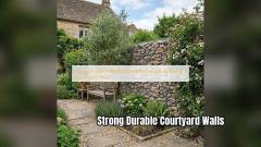 Heavy Duty Welded Wire Gabion Walls for Your Courtyard