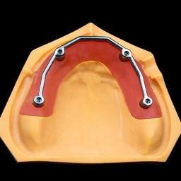China Sandblasted China Dental Laboratory Durable Cad Cam Titanium Bar for sale