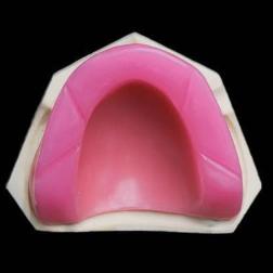 China Pink Or Red Dental Wax Rim Soft Moldable 2mm-3mm Thickness For Occlusal Recording for sale