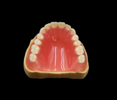 China PMMA High Impact Denture Acrylic Natural Gum Colored Framework for sale