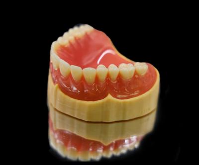 China Polymethylmethacrylate Heat Cure Denture Base Heat Cured Dentures Medical Grade for sale