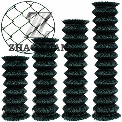 China Anti Corrosief de Omheiningspvc van de Kettingsverbinding bedekte 1.8mm 2.5mm 4.0mm 3.5mm Dia met een laag Te koop