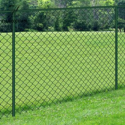 Cina Recinto all'aperto Tennis Court Diamond Twisted Fence Panels del collegamento a catena del campo da giuoco in vendita