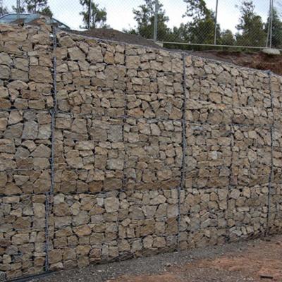 China Cestas decorativas de Gabion de la corrosión anti para la forma cuadrada del muro de contención en venta