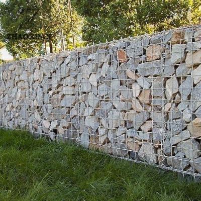 China Rostfreier verzinkter sechseckiger Gabionenkasten 80x110mm 100x120mm zu verkaufen