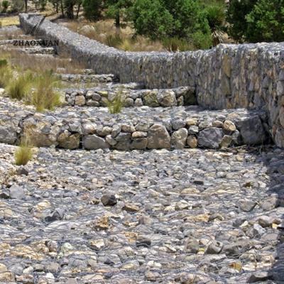 China Thermisch verzinkte Gabion stenen kooi voor tuindecoratie Te koop