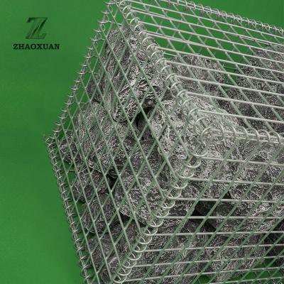 China Thermisch verzinkte Gabion stenen kooi voor tuindecoratie Te koop