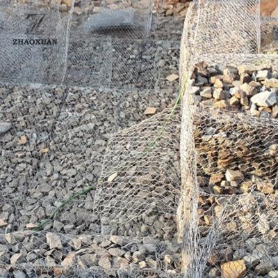 Cina Canestro di pietra galvanizzato immerso caldo del gabbione ripiena della gabbia inossidabile in vendita