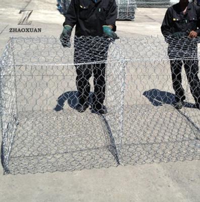 Cina Canestro di pietra galvanizzato immerso caldo del gabbione ripiena della gabbia inossidabile in vendita