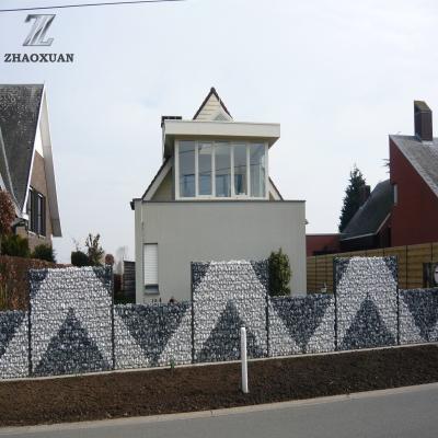 Cina anti impatto del gabbione 2x1x1 dei canestri del muro di sostegno della gabbia decorativa della pietra in vendita
