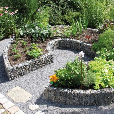 China Jaulas de muro de contención de caja de gaviones soldadas para jardín 60*80mm 100*100mm en venta