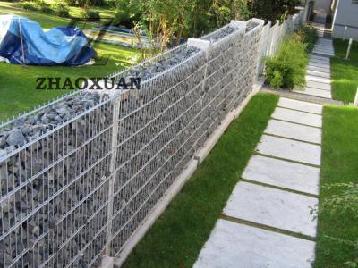 China Jaulas de muro de contención de caja de gaviones soldadas para jardín 60*80mm 100*100mm en venta