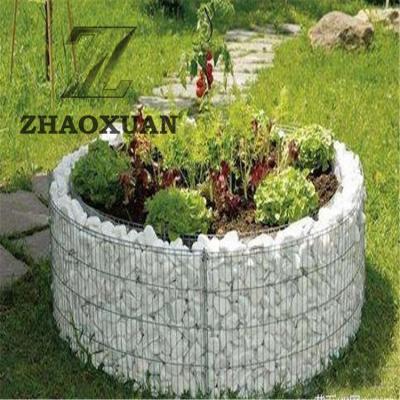 China Jaulas de muro de contención de caja de gaviones soldadas para jardín 60*80mm 100*100mm en venta