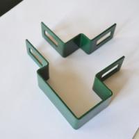 China Powder Coated Fence Clips Hardware Post Connection for sale
