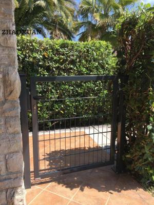 China Geraffineerde van de de Tuinomheining van het Metaalijzer de Deural 256 van Gate Yard Villa Kleuren Te koop