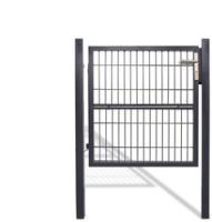 China Decorative Swing Galvanized Garden Gates Entryway Convenient Installation for sale