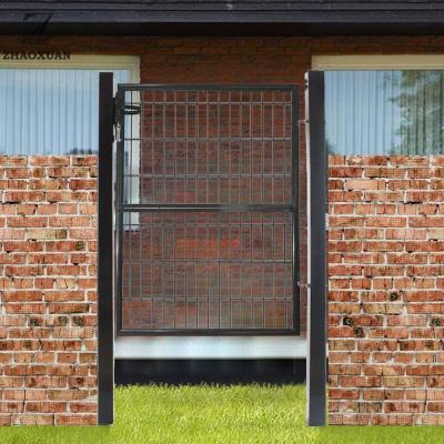 China Weiter entwickelter Garten-Zaun-Swing Door With-Runden-Posten baute leicht zusammen zu verkaufen
