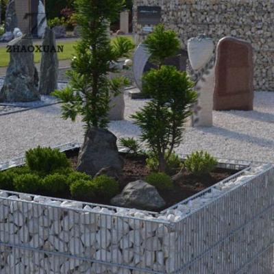 China Garten galvanisierte geschweißten Steinkorb Gabion für Dekoration Ant Corrosion zu verkaufen