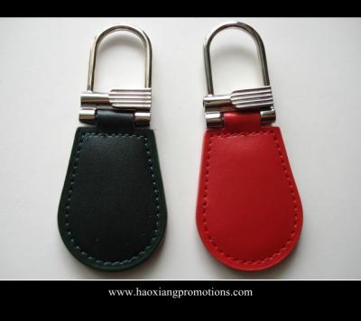 China Hot Sale Popular personalized unique leather keychain with custom logo for sale