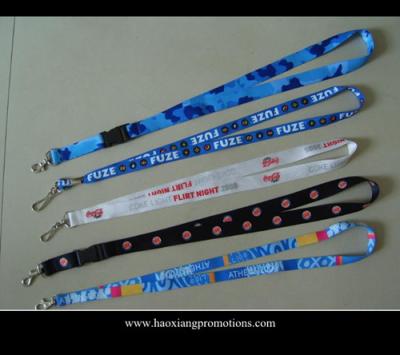 China hot sale colorful 2*90cm Fashion ECO-friendly lanyard with metal claw for sale