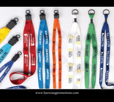 China Cheap Custom colorful LOGO  Promotional Polyester Lanyards with your size for sale