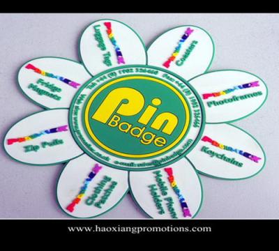 China 2015 OEM new fasion design promotional silicone cup mat,custom tea cup coaster for sale