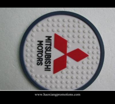 China Silicone coaster, custom rubber coaster, 2D/ 3D PVC paper coasters for beer for sale
