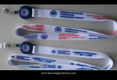 China 20*900mm custom design eco-friendly imprinted polyester lanyard manufacture for sale