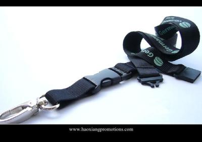 China wholesale customized polyester id card holder name badge for lanyard for sale