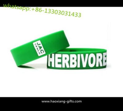 China custom logo size design cheap promotional items personalized silicone wristbands for sale