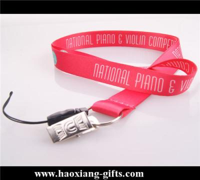 China new fashion sublimation logo 20*900mm polyester neck lanyard for key for sale