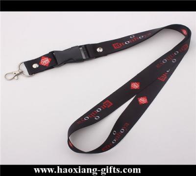 China Factory OEM 20*900mm custom printed logo lanyard with breakaway buckle for sale