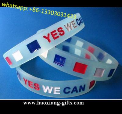 China hot sale fashion false diamond cheap custom silicone wristband/bracelet for sale