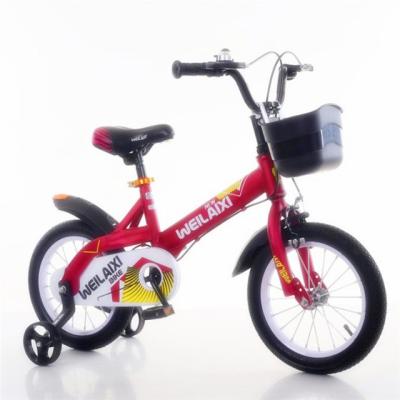 China steel frame 16 inch red color kid bike for 3-8 years old children bicycle for sale